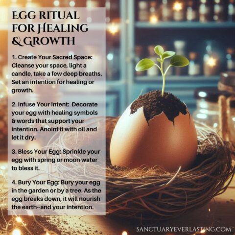 Egg Ritual for Healing and Growth - Sanctuary Everlasting