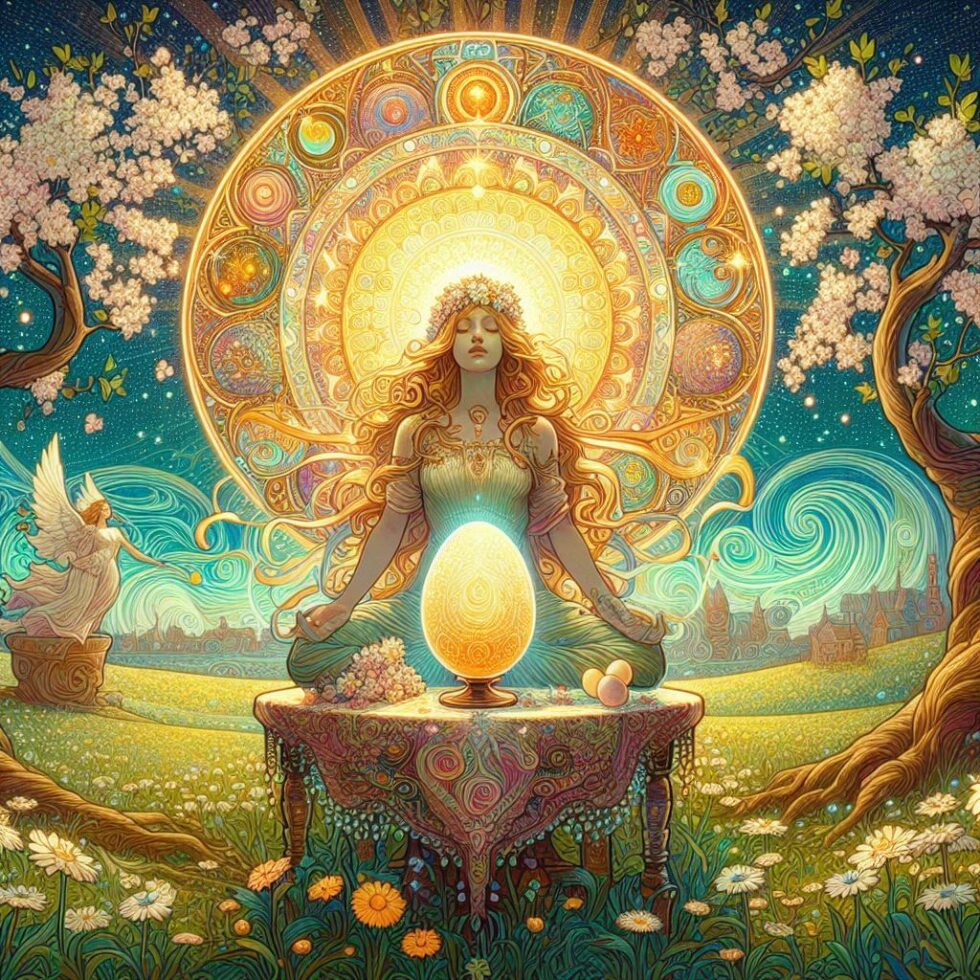 The Egg as Portal: Fertility, Creation, and Cosmic Symbolism of Easter - Sanctuary Everlasting