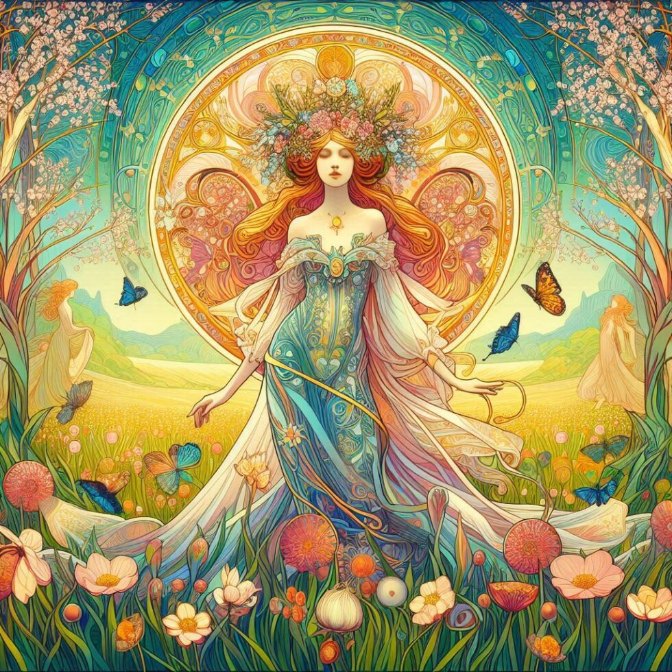 Ostara: Goddess of Dawn, Fertility, and the Sacred Spring - Sanctuary ...
