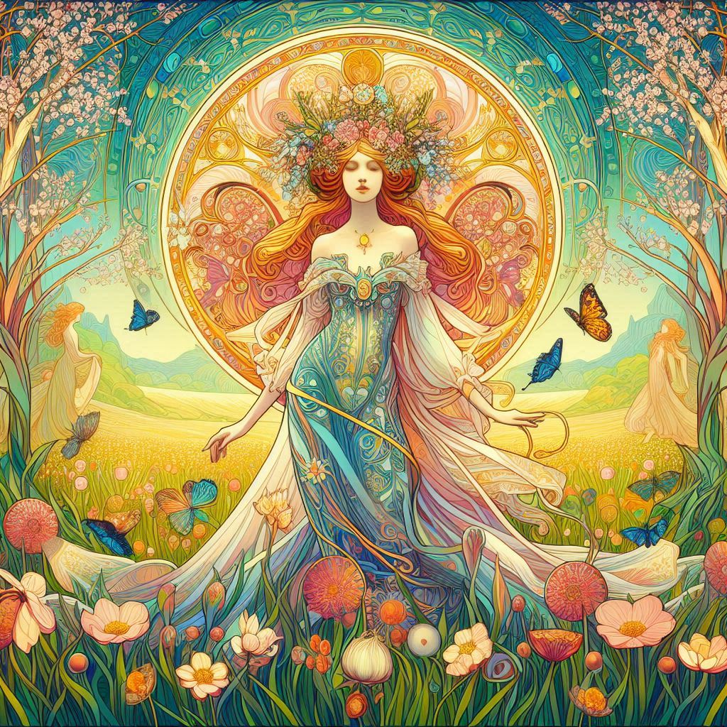 Ostara: Goddess of Dawn, Fertility, and the Sacred Spring - Sanctuary ...