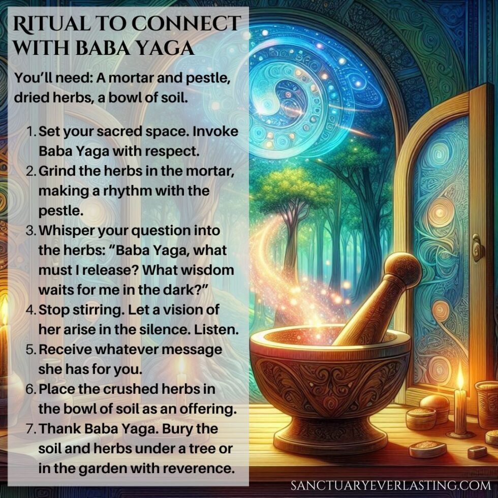 A Ritual to Connect with Baba Yaga Using a Mortar and Pestle ...
