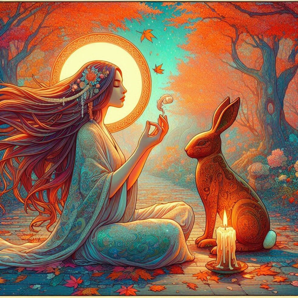 The Hare in the Moon: Folklore and Totem Meaning for the Harvest Season ...