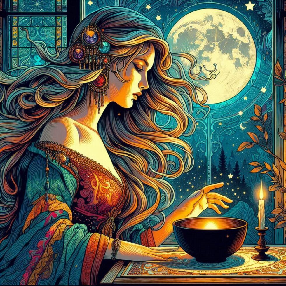 Harvest Moon Magic: How to Use Tarot, Scrying, and Bibliomancy Under ...