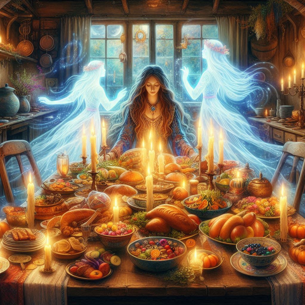 Feasting with the Dead: How to Honor Ancestors Through Sacred Food and ...