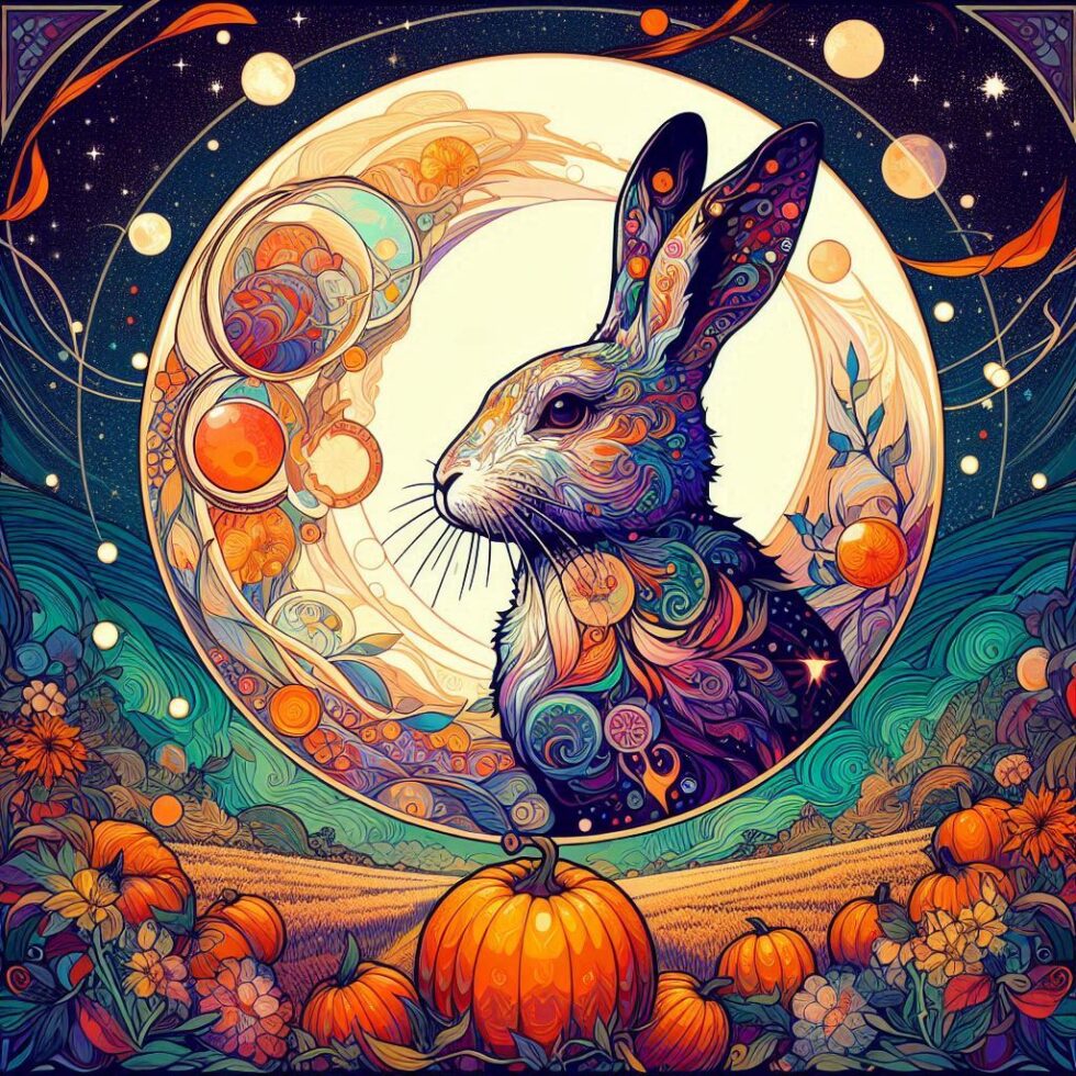 The Hare in the Moon: Folklore and Totem Meaning for the Harvest Season ...