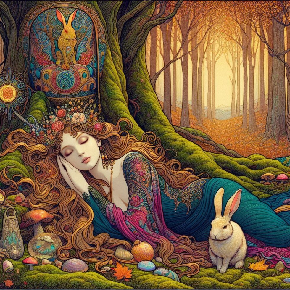 The Hare in the Moon: Folklore and Totem Meaning for the Harvest Season ...
