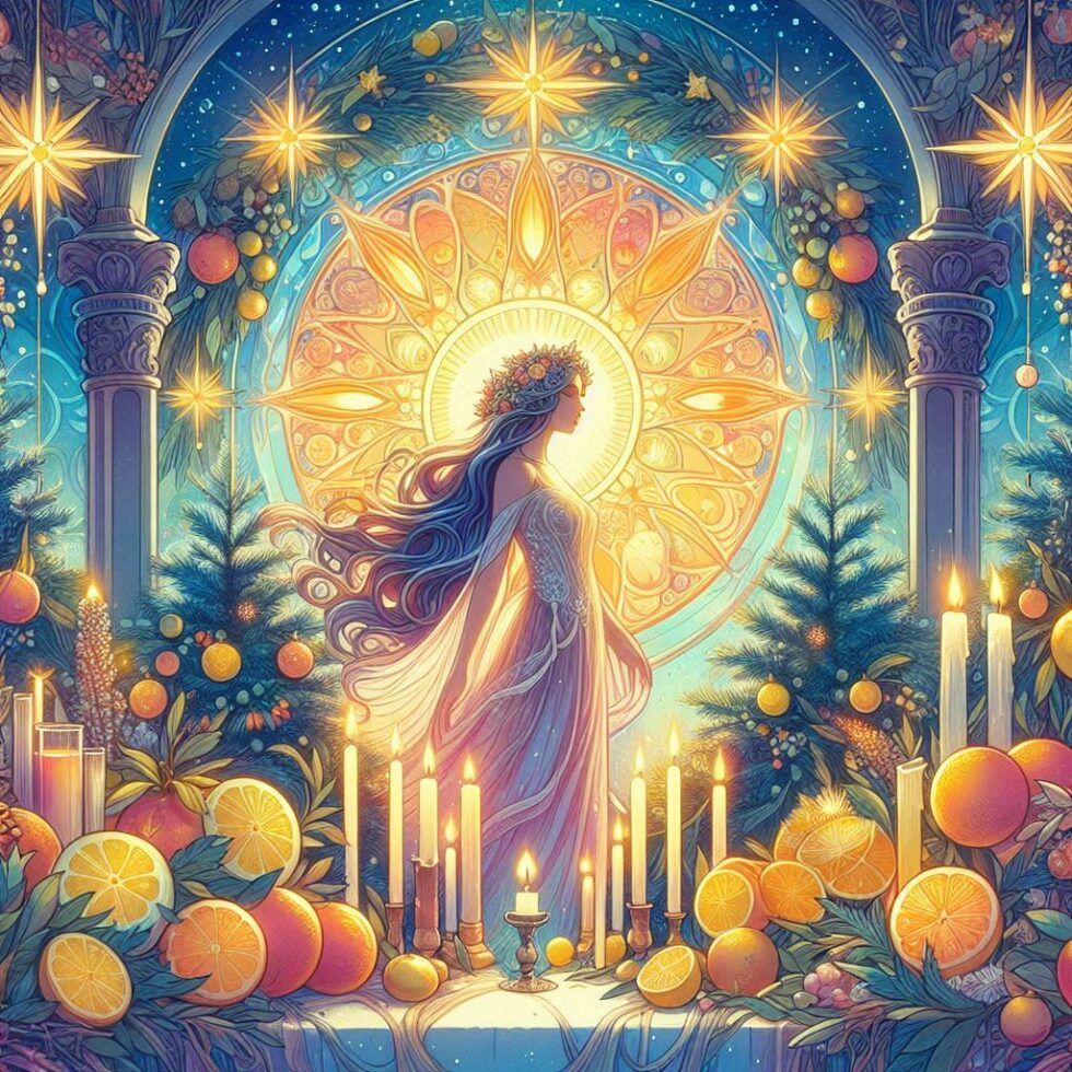10 Winter Solstice Decorating Ideas with Spiritual Meaning (Yule Home Magic) - Sanctuary Everlasting