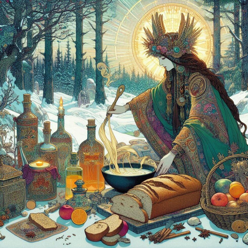 Ritual Baking for the Winter Solstice: Loaves, Spices, and Sacred Alchemy - Sanctuary Everlasting