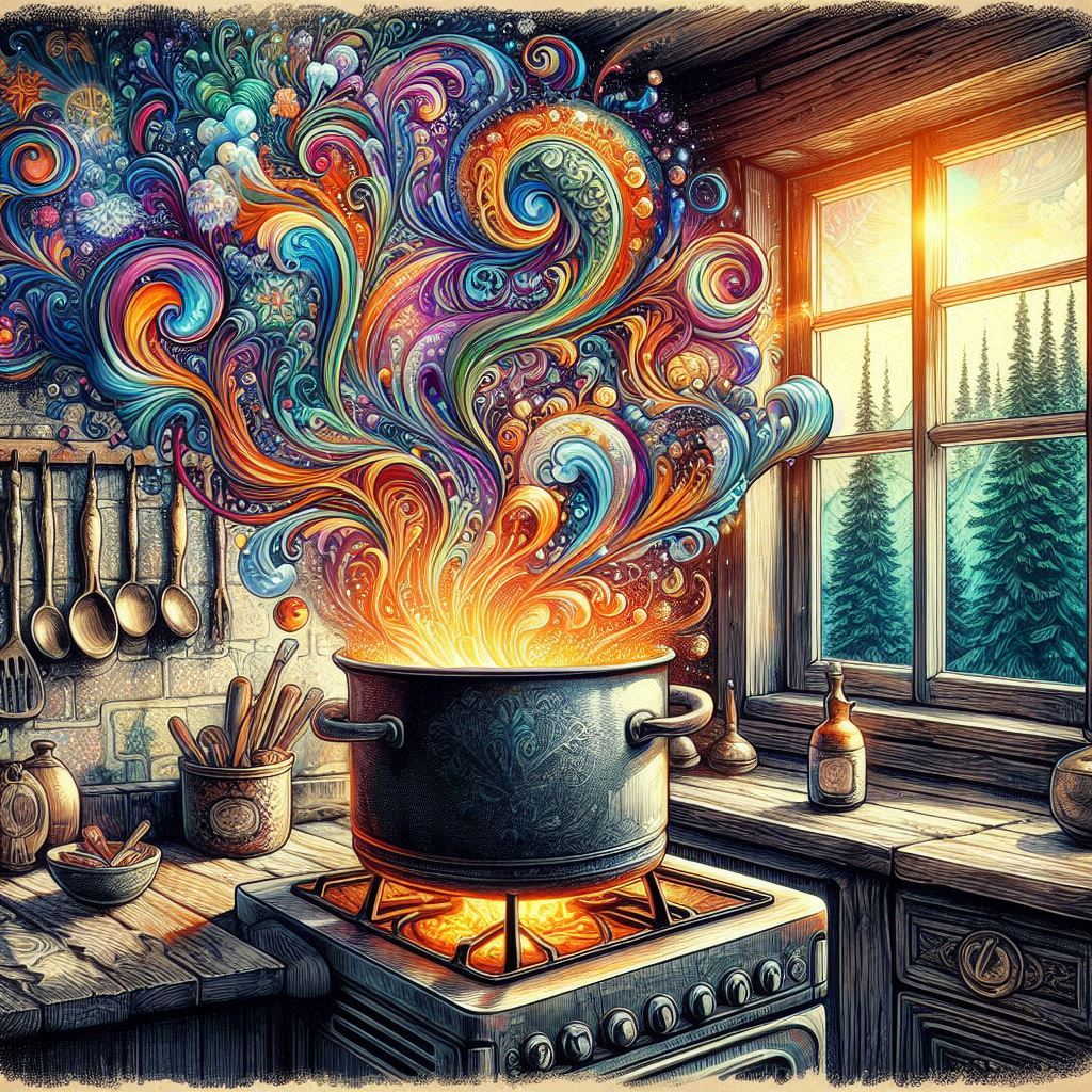 The Sacred Simmer Pot: Stove-Top Magic for Energy Clearing & Blessings ...