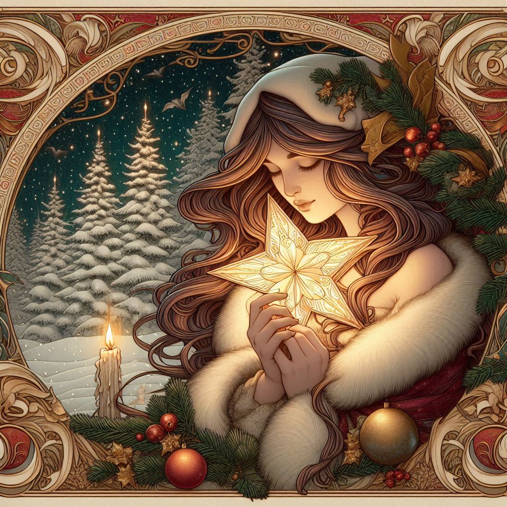 How to Make a Holiday Wish Star: A Simple DIY Ornament for Christmas, Yule, or Winter Solstice ...