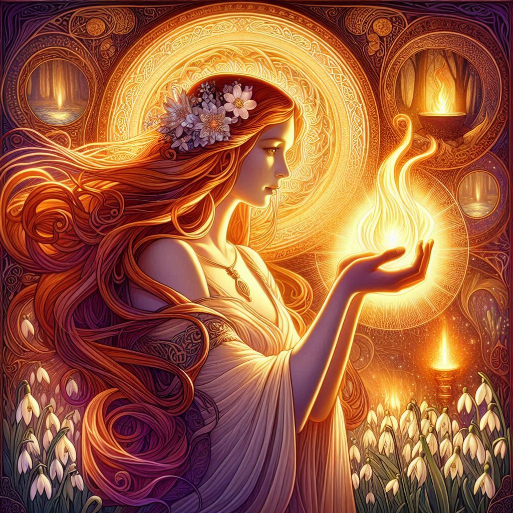 Who Is Brigid? Goddess, Saint, and Keeper of the Sacred Flame of Imbolc ...