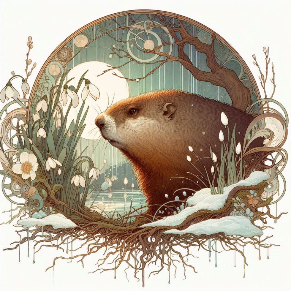 The Groundhog Totem: Spiritual Meaning, Hibernation Wisdom & the True ...